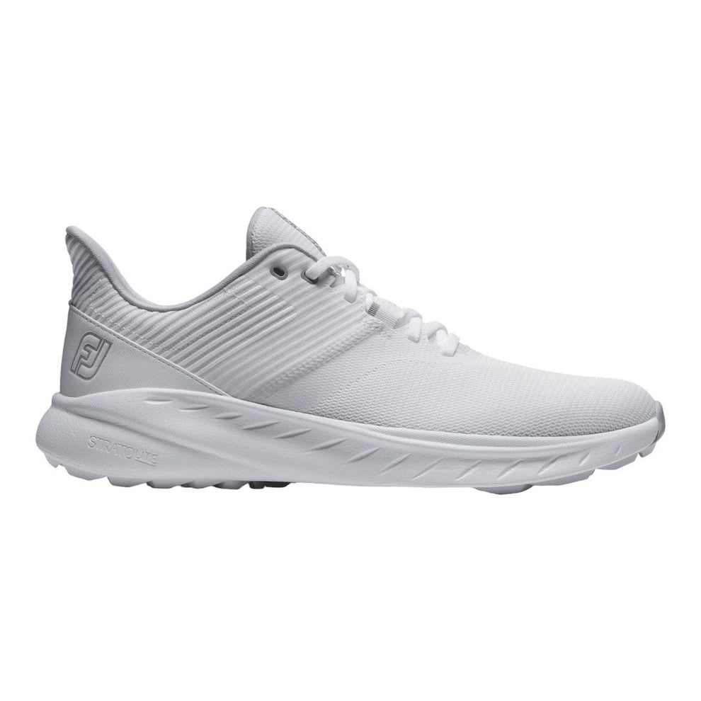 FootJoy Flex Golf Shoes 56286 | White/Grey